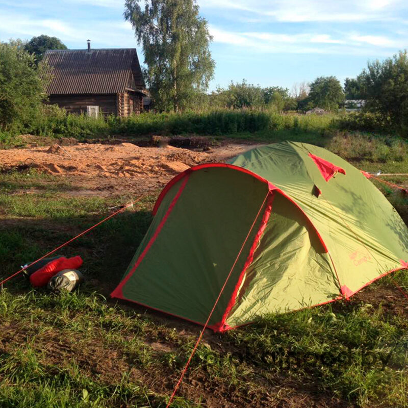 Палатка 4-местная Tramp Lite Camp 4 | Прокат велосипедов и палаток в ...